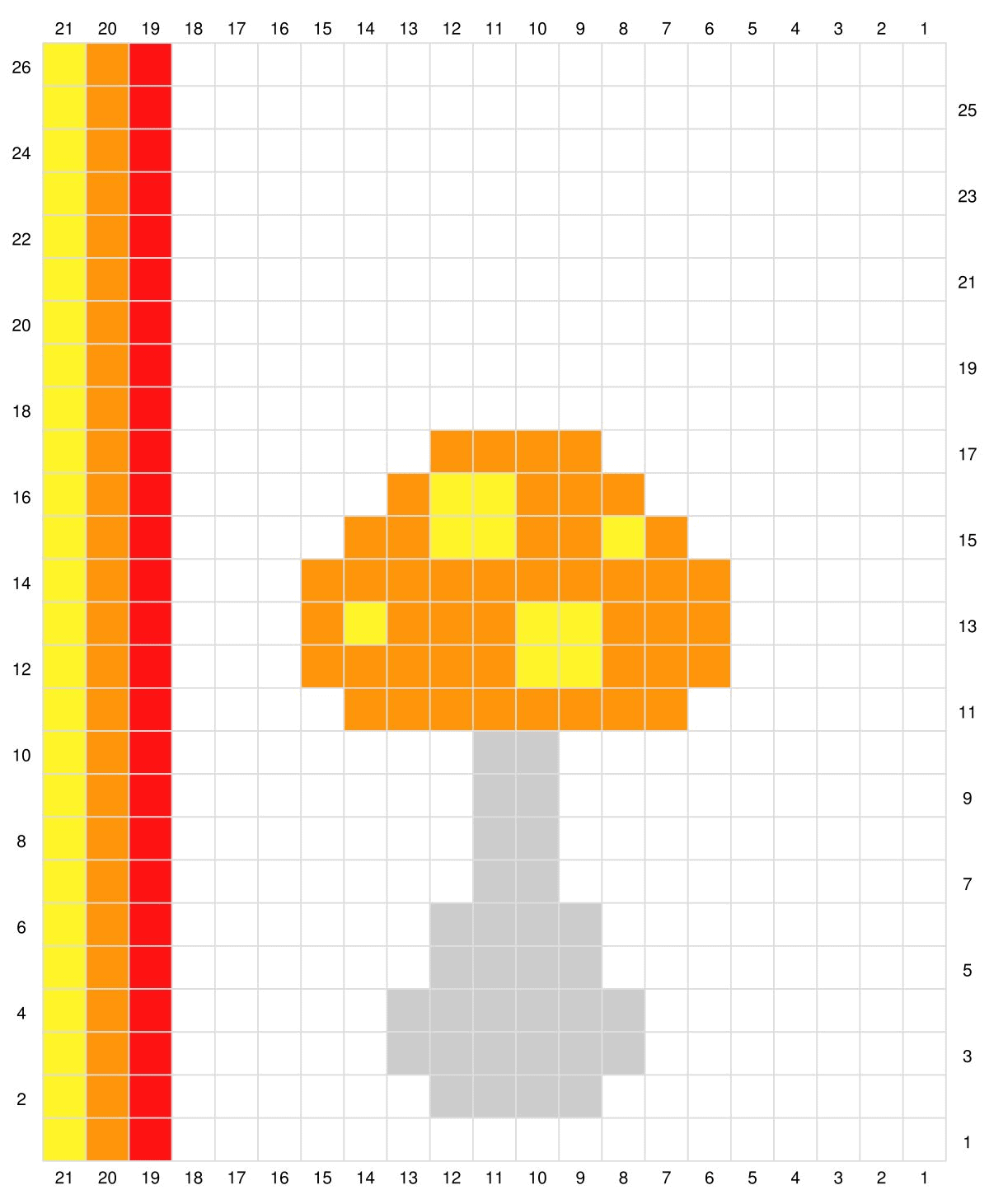 Mushroom Crochet Cardigan - Baby - Burgundy and Blush